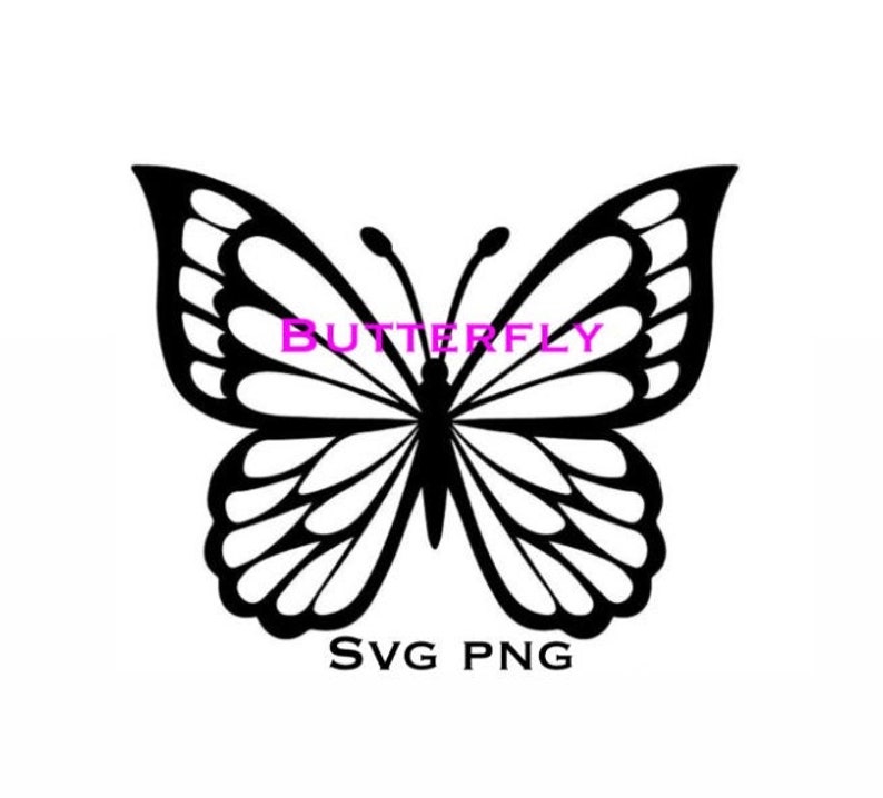 Fancy Butterfly SVG, PNG, Cricut File, Clipart, Sticker - Etsy Australia