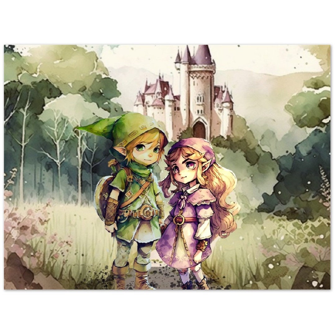 Best Friends Forever in Hyrule Poster - Etsy