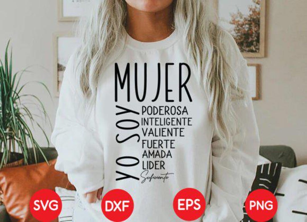 Latina Mujer Valiente Poderosa Svg - Etsy Canada