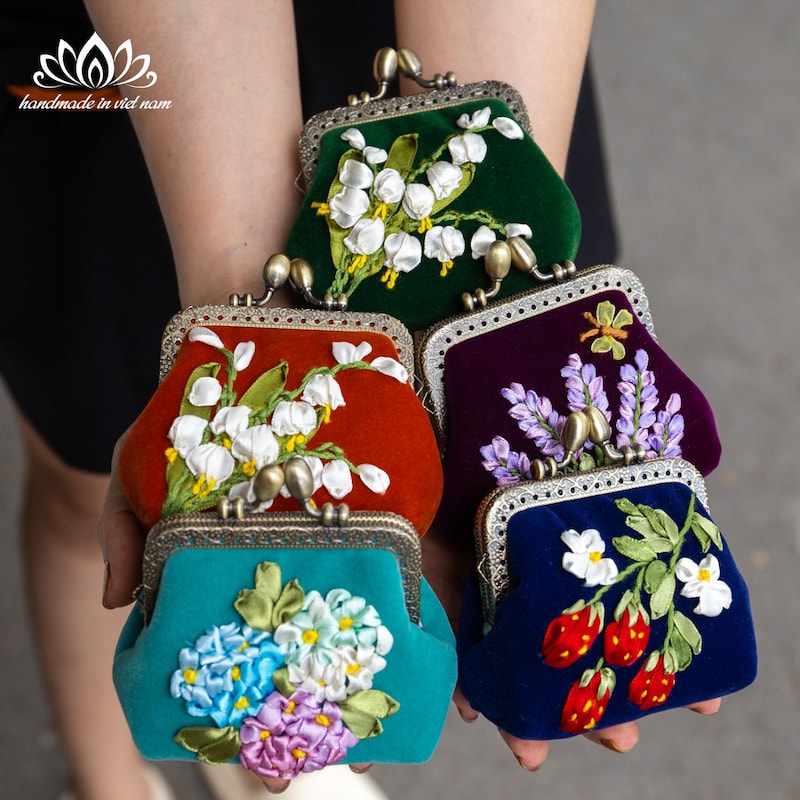 Vintage Pink Change Purse - Etsy