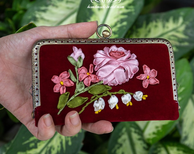 Leaf Bag, Artwork Purse,handmade Coin Bag, Rubber Tree Bag, Small Purse ...