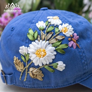 Embroidered Baseball Caps for Women: Stylish and Unique With Ribbon ...