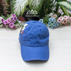Embroidered Baseball Caps for Women: Stylish and Unique With Ribbon ...