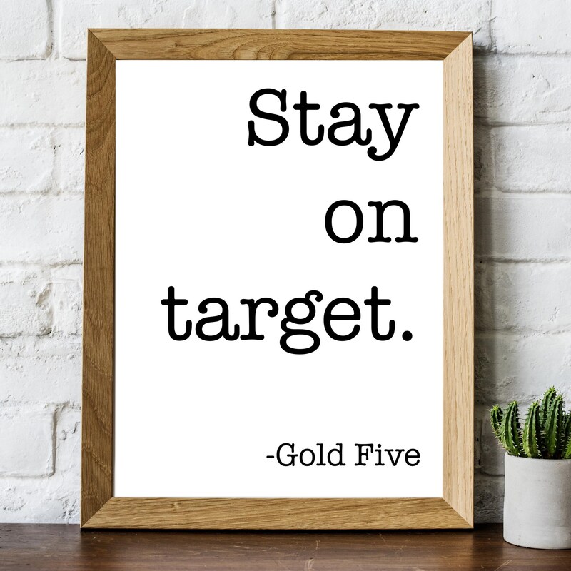 Stay on Target - Etsy