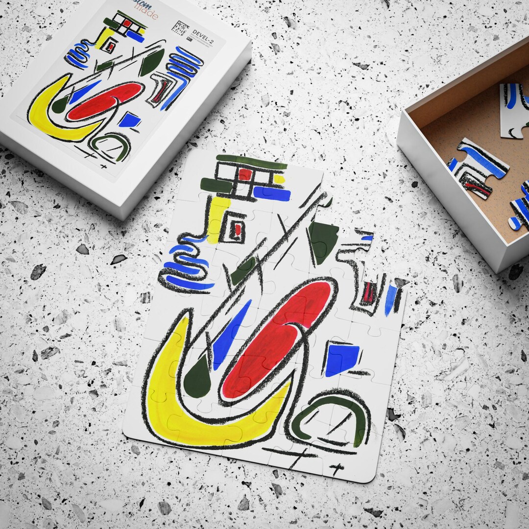 Abstract Art Puzzles for Kids Fun Play Based Gift for Young Child ...