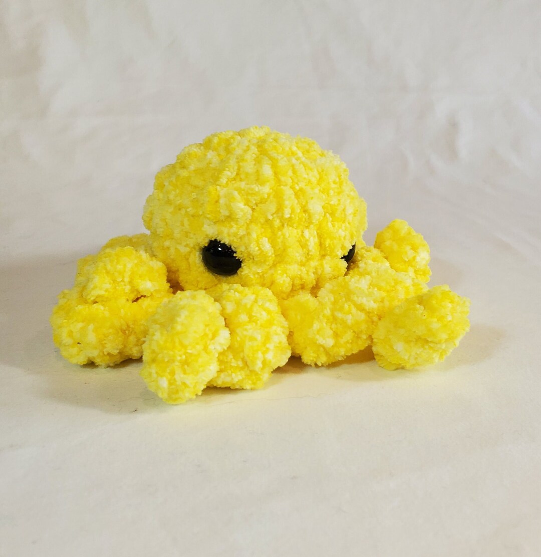 Crochet Octopus, Cute Crochet Stuffed Plush Octopus, Handmade Crochet ...