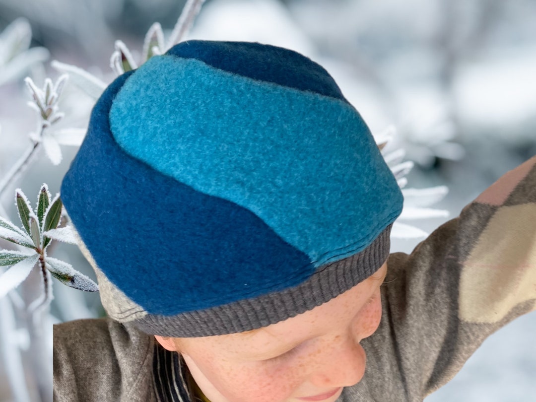 Spiral Wool Fleece Hat Wool Winter Warm Children Adults Forest ...