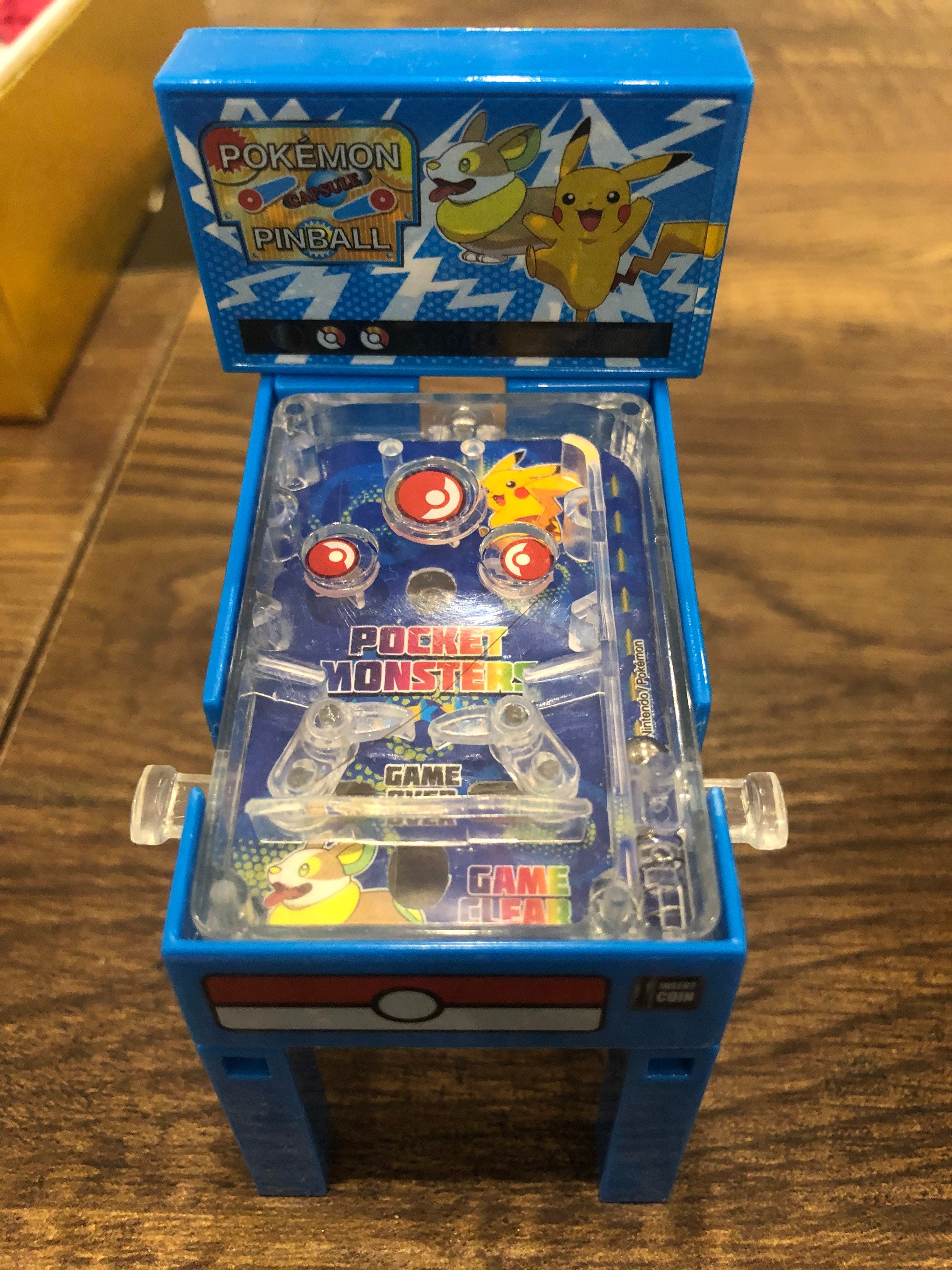Miniature pinball machine Pokemon Pokemon pinball machine | Etsy