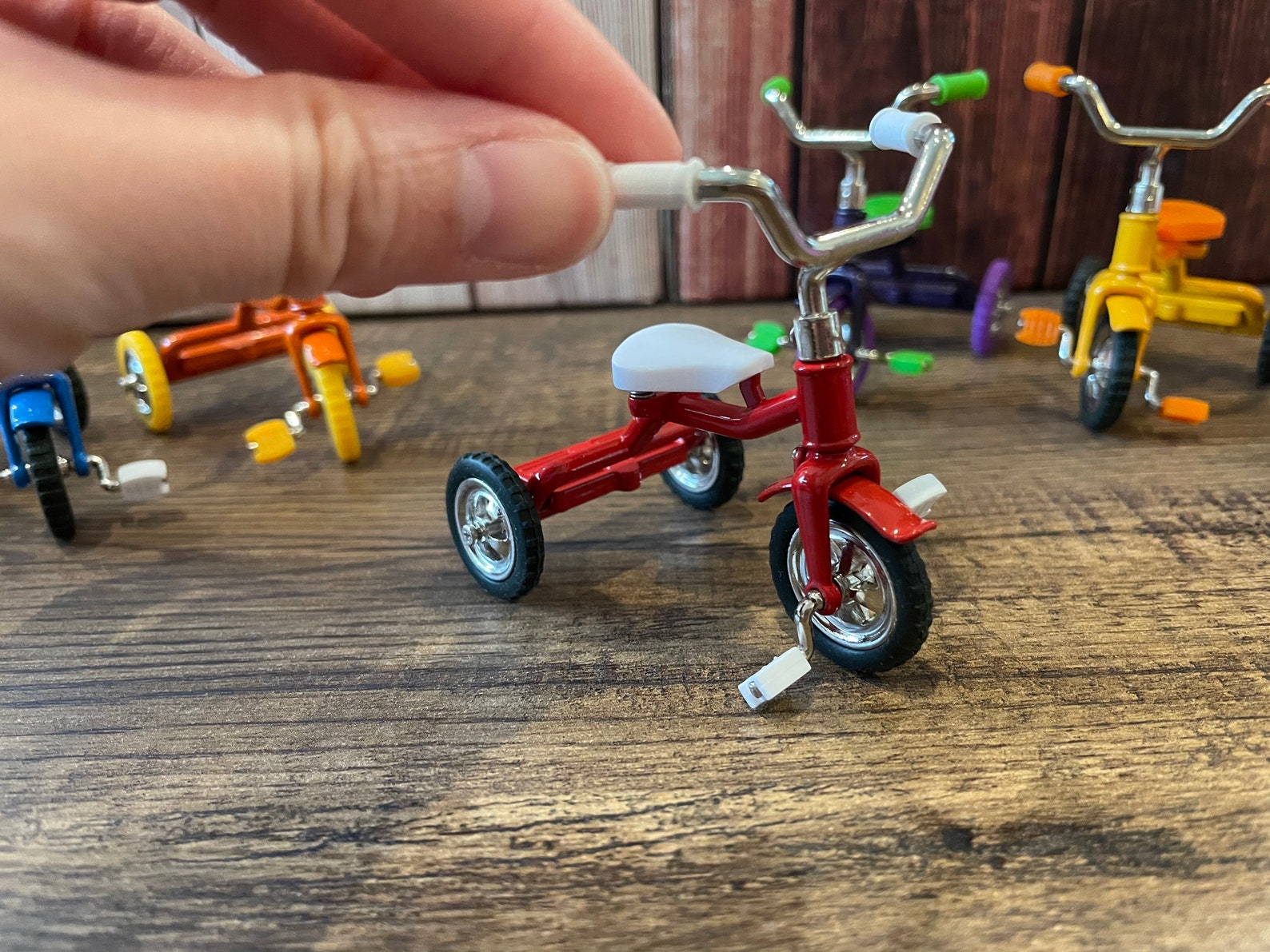 1:12 miniature tricycle miniature tricycle dolls tricycle | Etsy