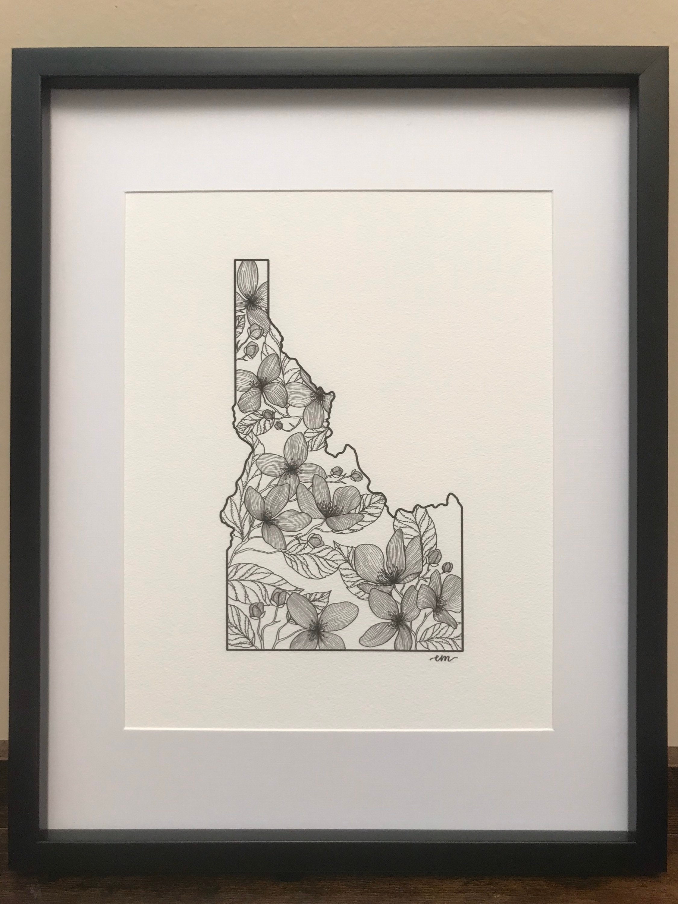 Syringa, Idaho - Art Print - Etsy