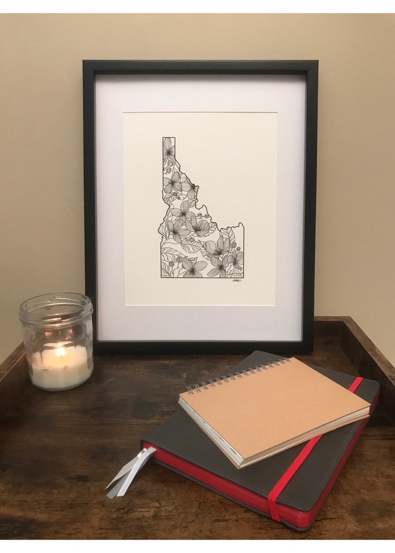Syringa, Idaho - Art Print - Etsy