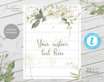 DIY Custom Sign 8.5 X 11 Sign Retail Sale Baby | Etsy