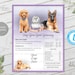 Dog Groomers Service Menu, Pet Grooming, Cat Groomer Service List, Dog ...
