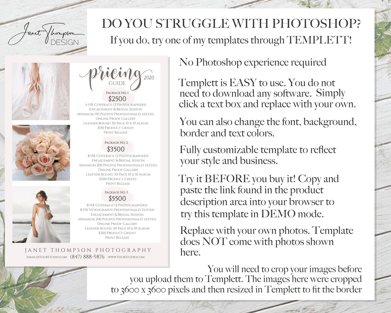 Photography Price List, Wedding Pricing Guide, Wedding Pricing Guide ...