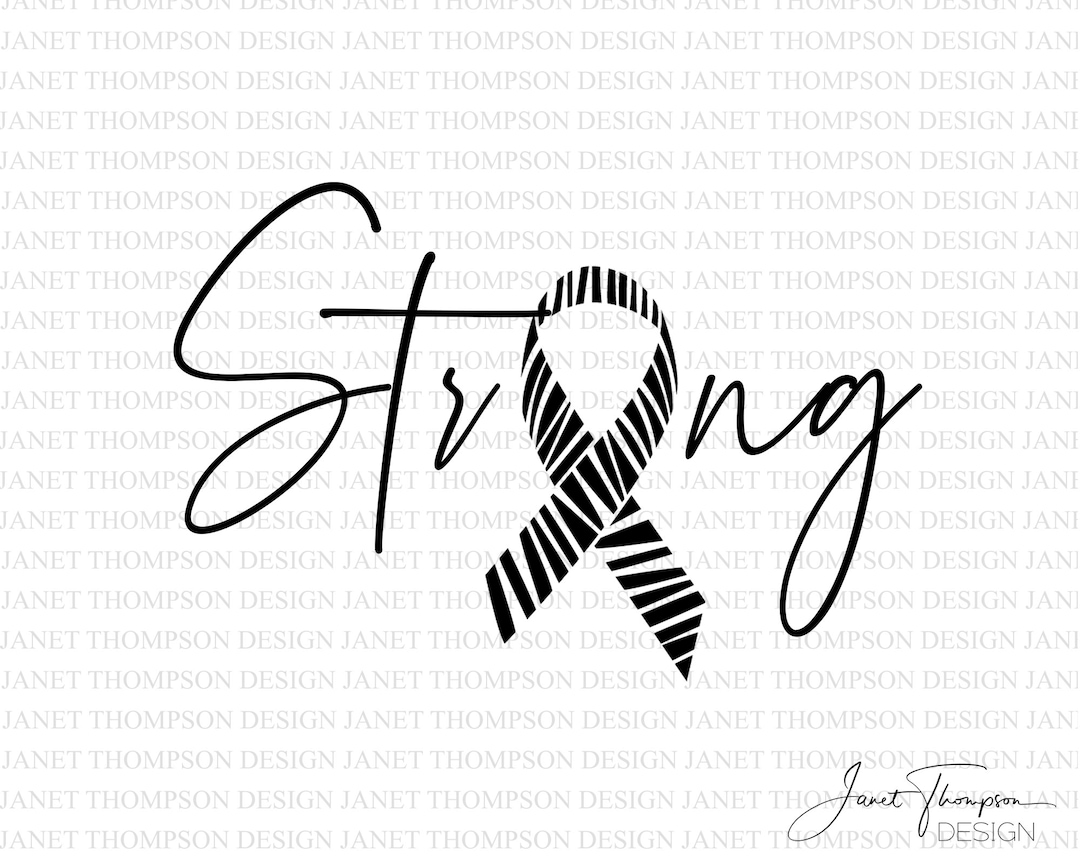 Zebra STRONG Cancer Awareness, B/W Awareness, Carcinoid Syndrome ...