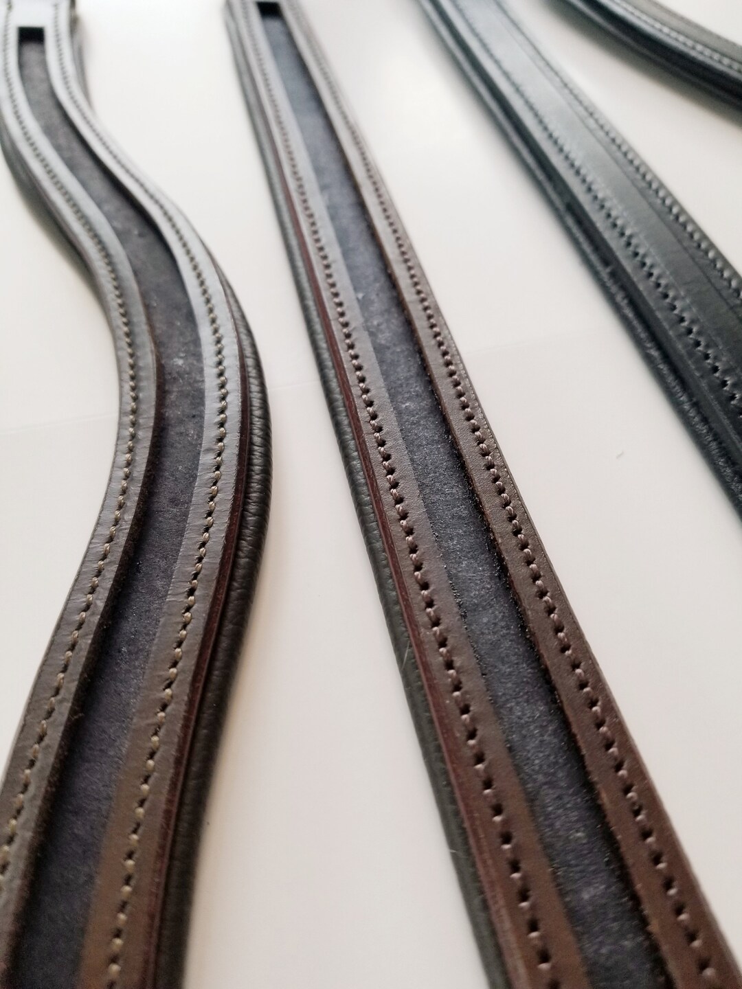 16.5" Empty Channel Padded Browband, Padded Browband Channel, DIY ...