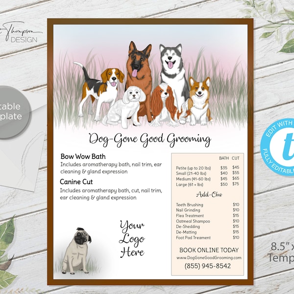 Dog Grooming - Etsy