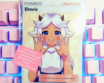 Anime Trading Cards - Etsy