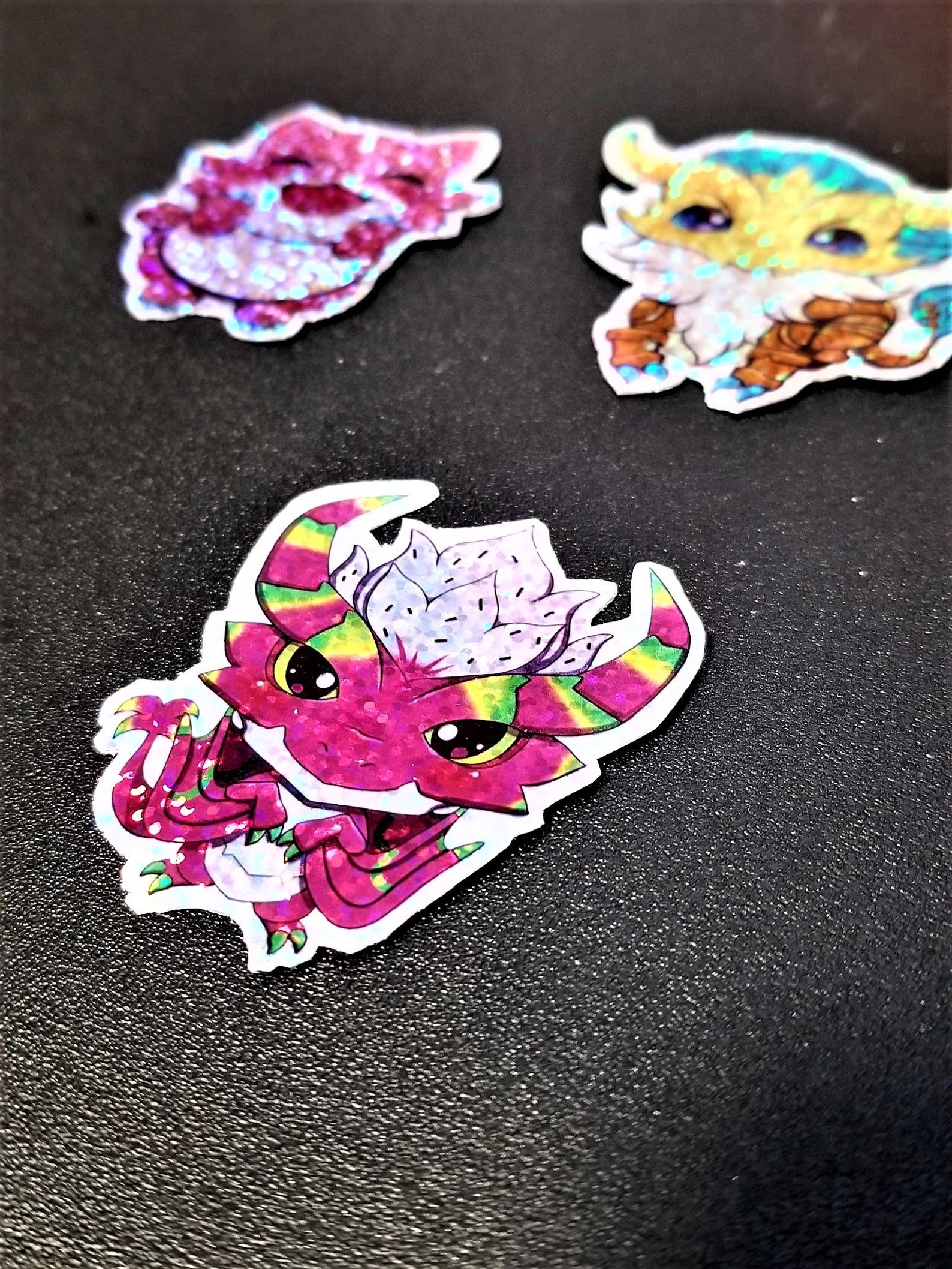 TFT Little Legends Stickers Choncc Umbra Ao Shin Gloss or - Etsy