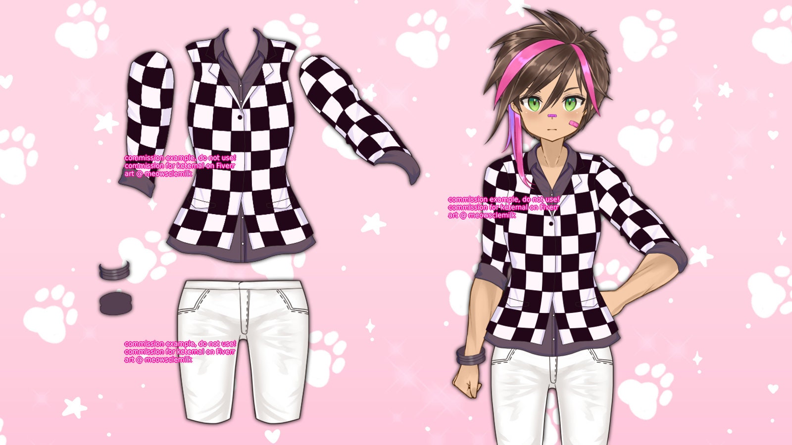 Custom Vtuber Assets/props Outfits Mics Chairs Pets - Etsy Canada