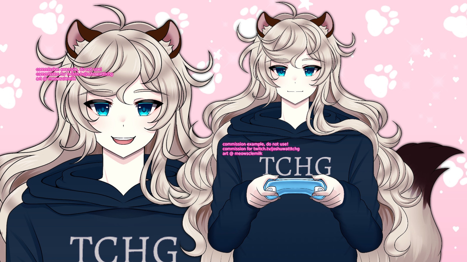 Custom Vtuber Assets/props! Outfits, Mics, Chairs, Pets (dogs/cats ...