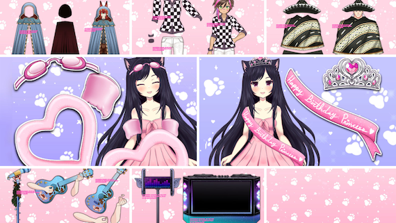 Custom Vtuber Assets/props Outfits Mics Chairs Pets - Etsy Canada