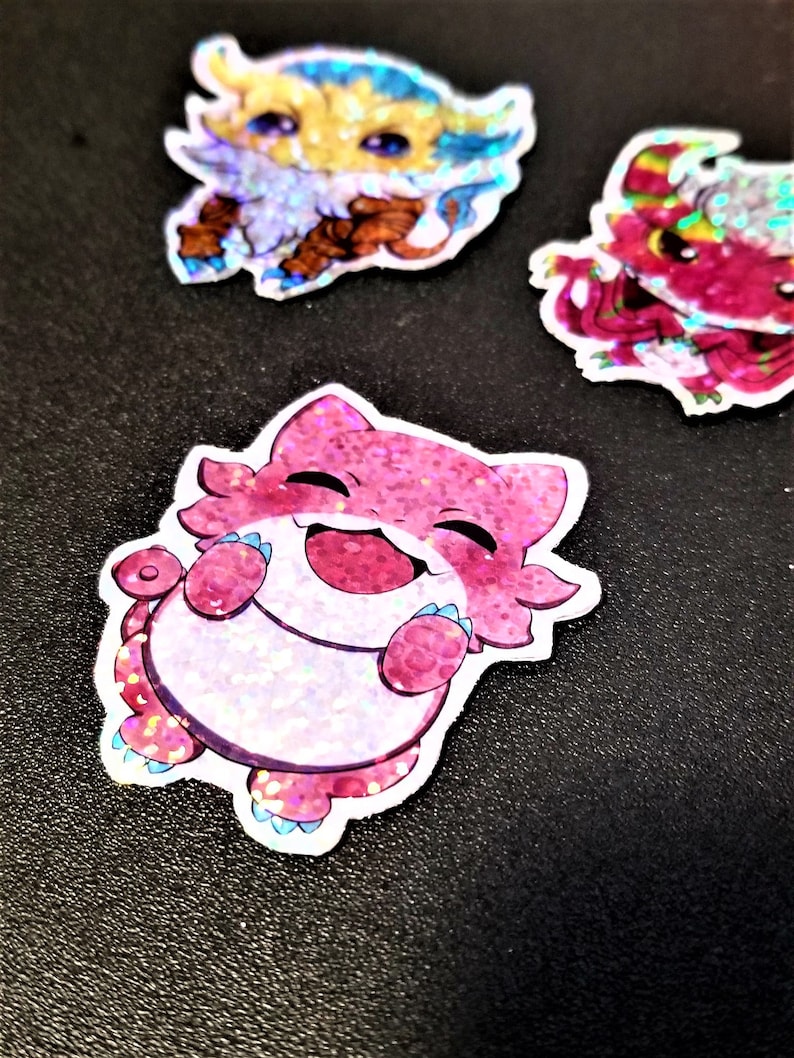 TFT Little Legends Stickers Choncc Umbra Ao Shin Gloss or | Etsy