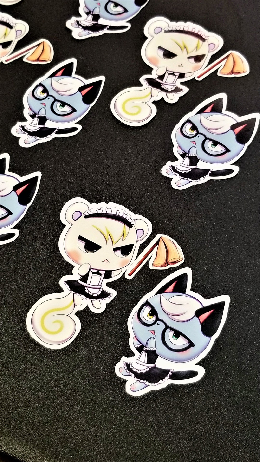 Marshal Raymond Maid Stickers Animal Crossing - Etsy