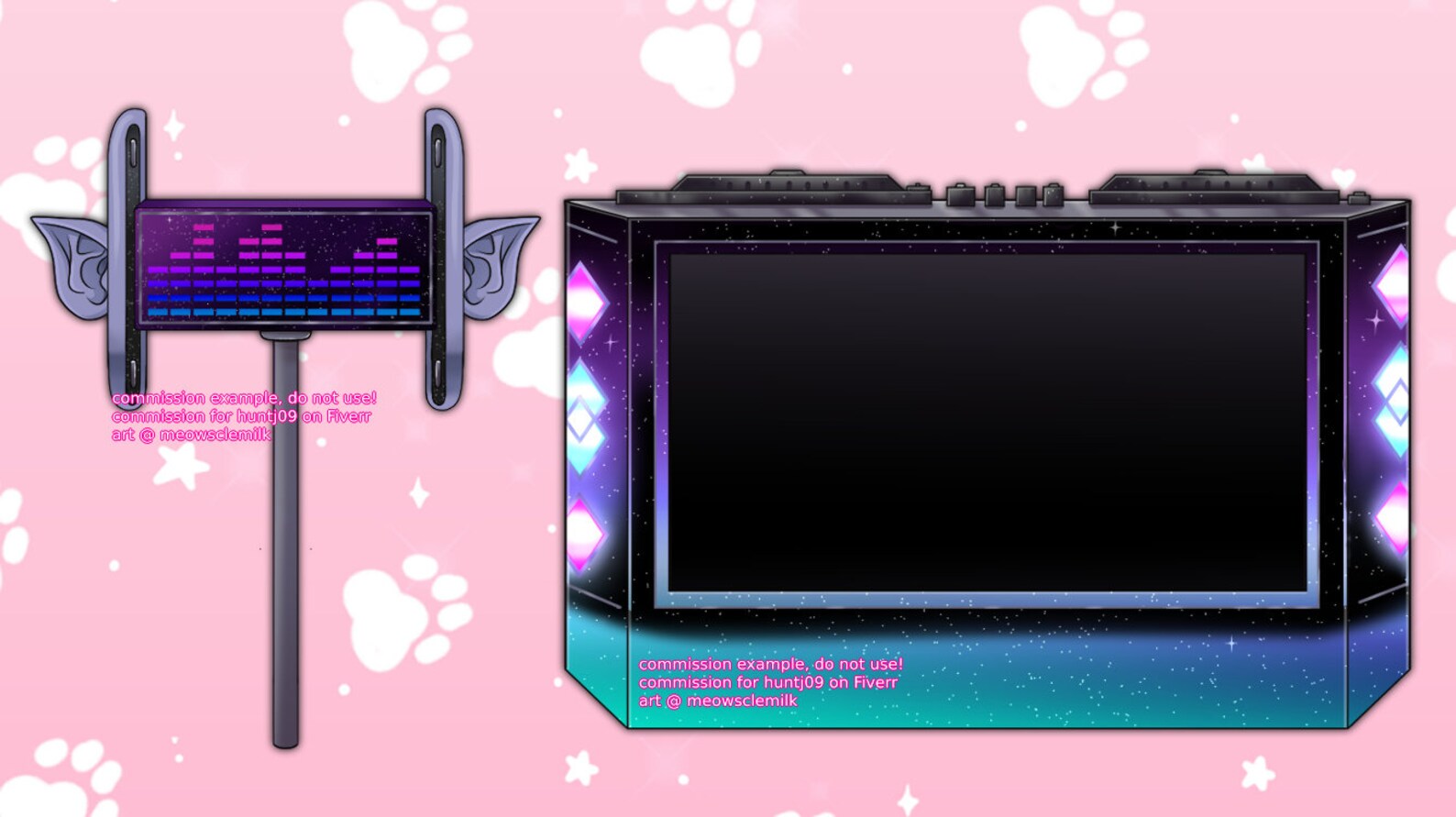 Custom Vtuber Assets/props Outfits Mics Chairs Pets - Etsy