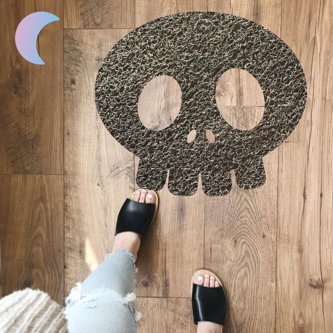 Skull Horror Rug, Welcome Mat, Halloween Door Mat, Halloween Party ...