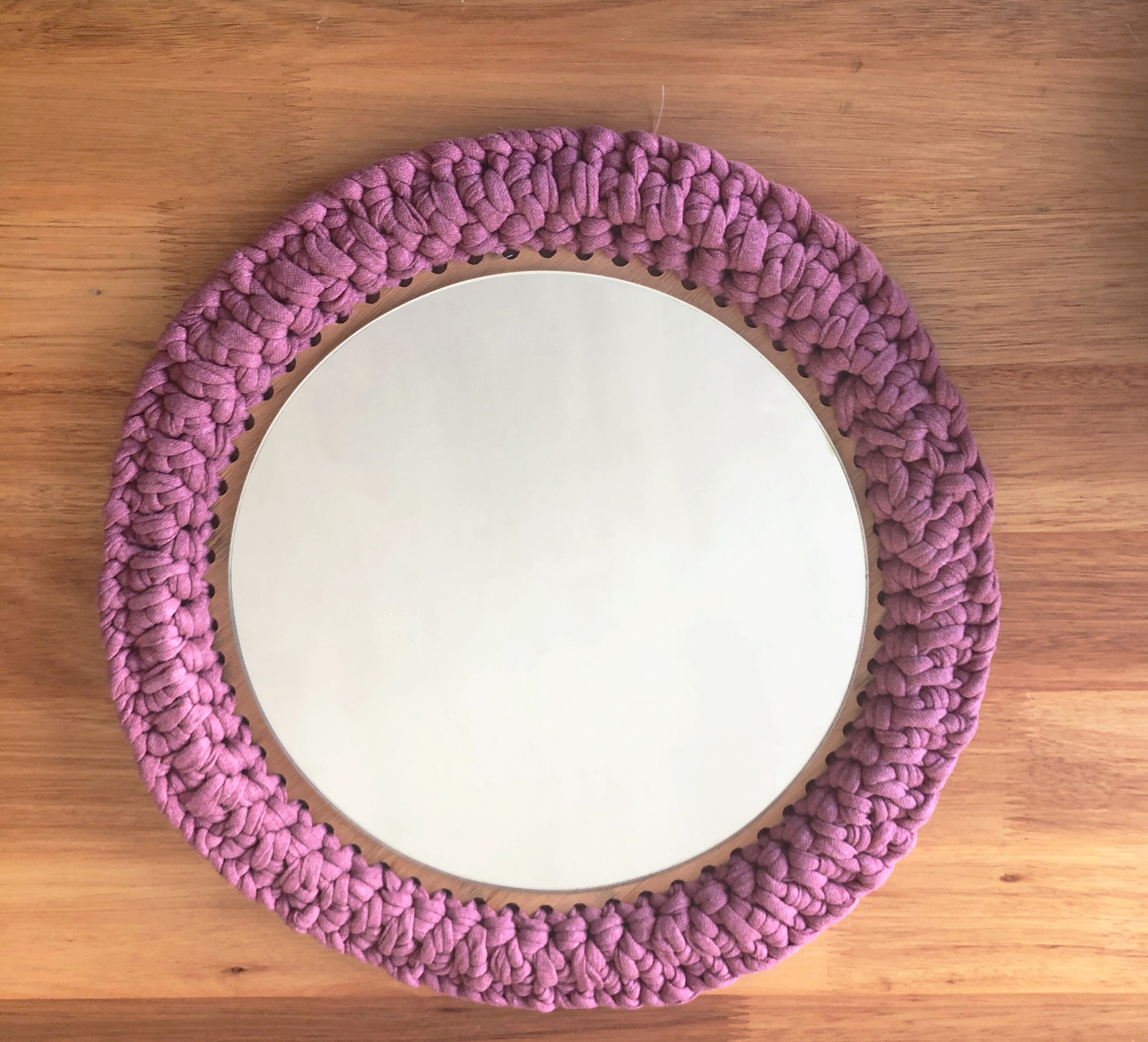 Set Hanging Mirror, Best Selling Crochet, Crochet Mirror, Scandinavian ...