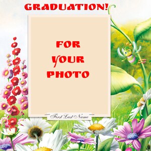 Editable Kindergarten Graduation Sign Personalized | Etsy