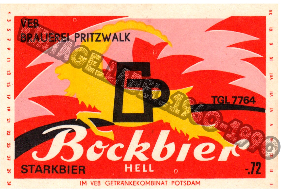 16 vintage beer labels Germany Vintage Paper Ephemera Altered Art Craft ...