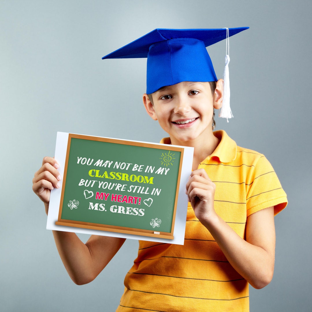 Editable Teacher Sign, Personalized School Sign, Thanks to the Teacher ...