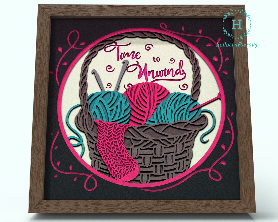 3D CROCHET Svg CROCHET Shadow Box Svg Cricut Files - Etsy Ireland