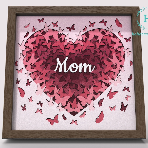 Mother Shadow Box - Etsy