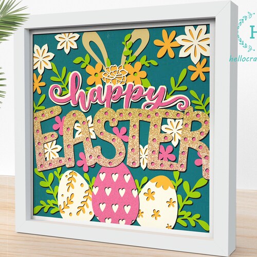 3D SPRING SVG Shadow Box SVG for Cricut for Silhouette - Etsy
