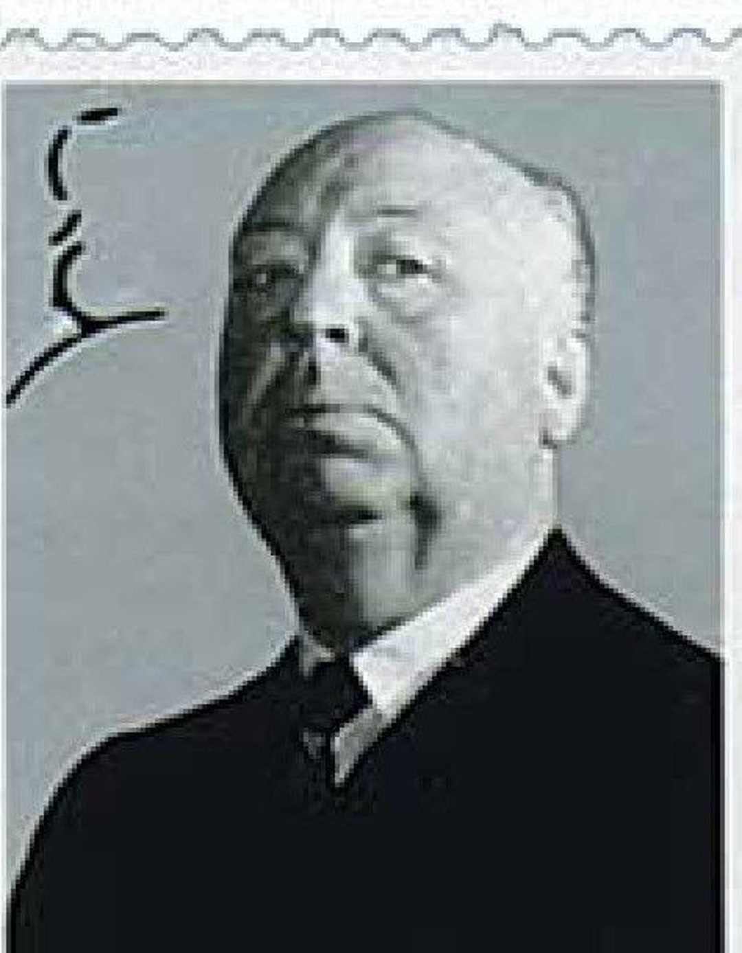 LH Alfred Hitchcock Stamp - Etsy