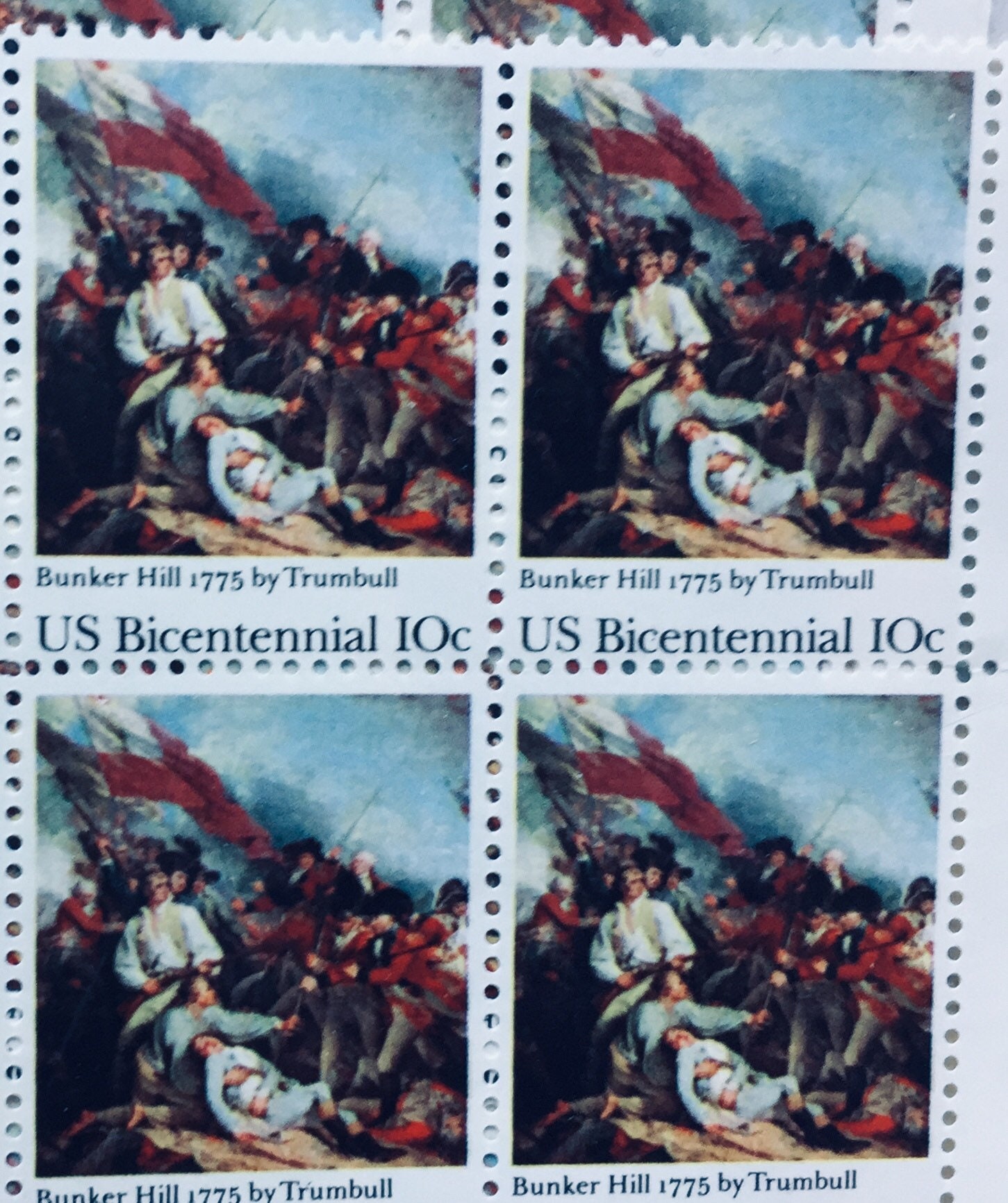 BC Battle of Bunker Hill Stamps - Etsy