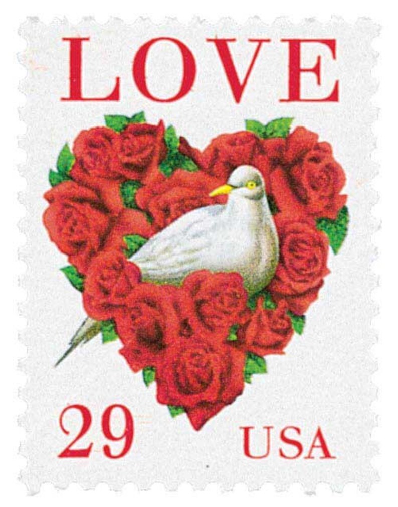 Love 1994 Dove Stamp - Etsy