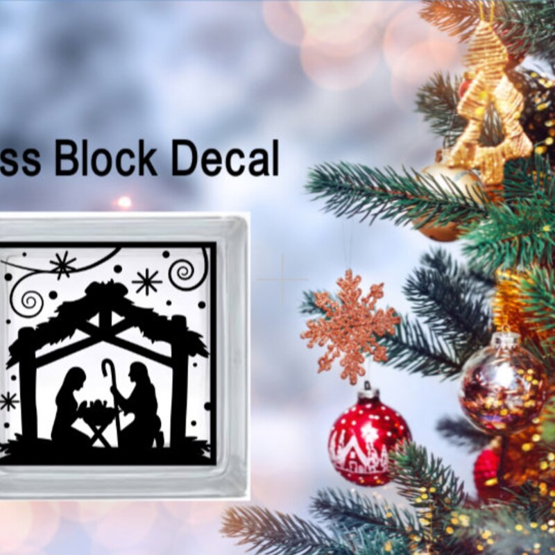 Glass Block Decals - Etsy