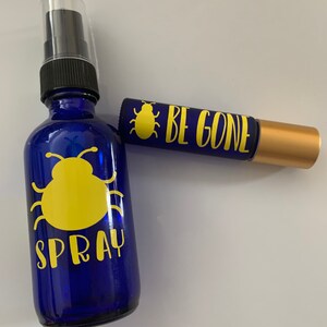 Bug Spray Labels, Roller Bottle Labels, and Sets- Stickers- Decals - Etsy