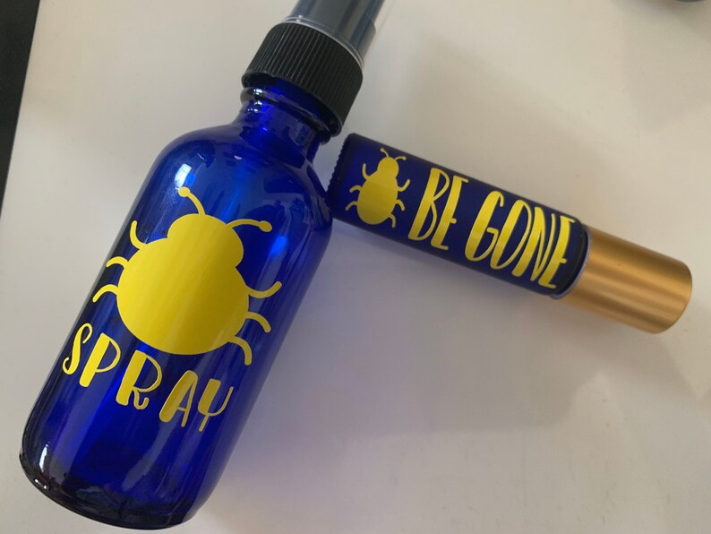 Bug Spray Labels, Roller Bottle Labels, and Sets- Stickers- Decals - Etsy