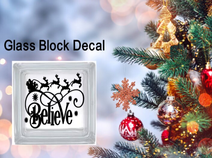 Glass Block Decal - Etsy