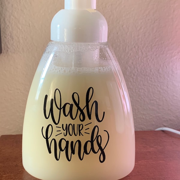 Soap Dispenser Label - Etsy