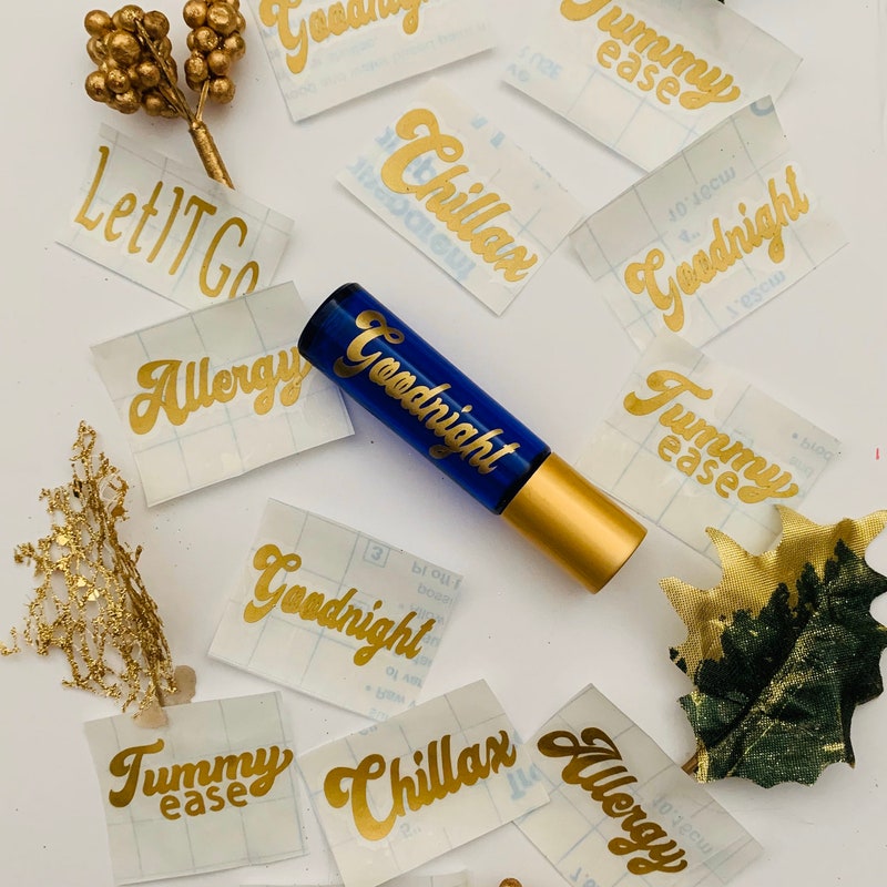 Roller Bottle Label - Etsy