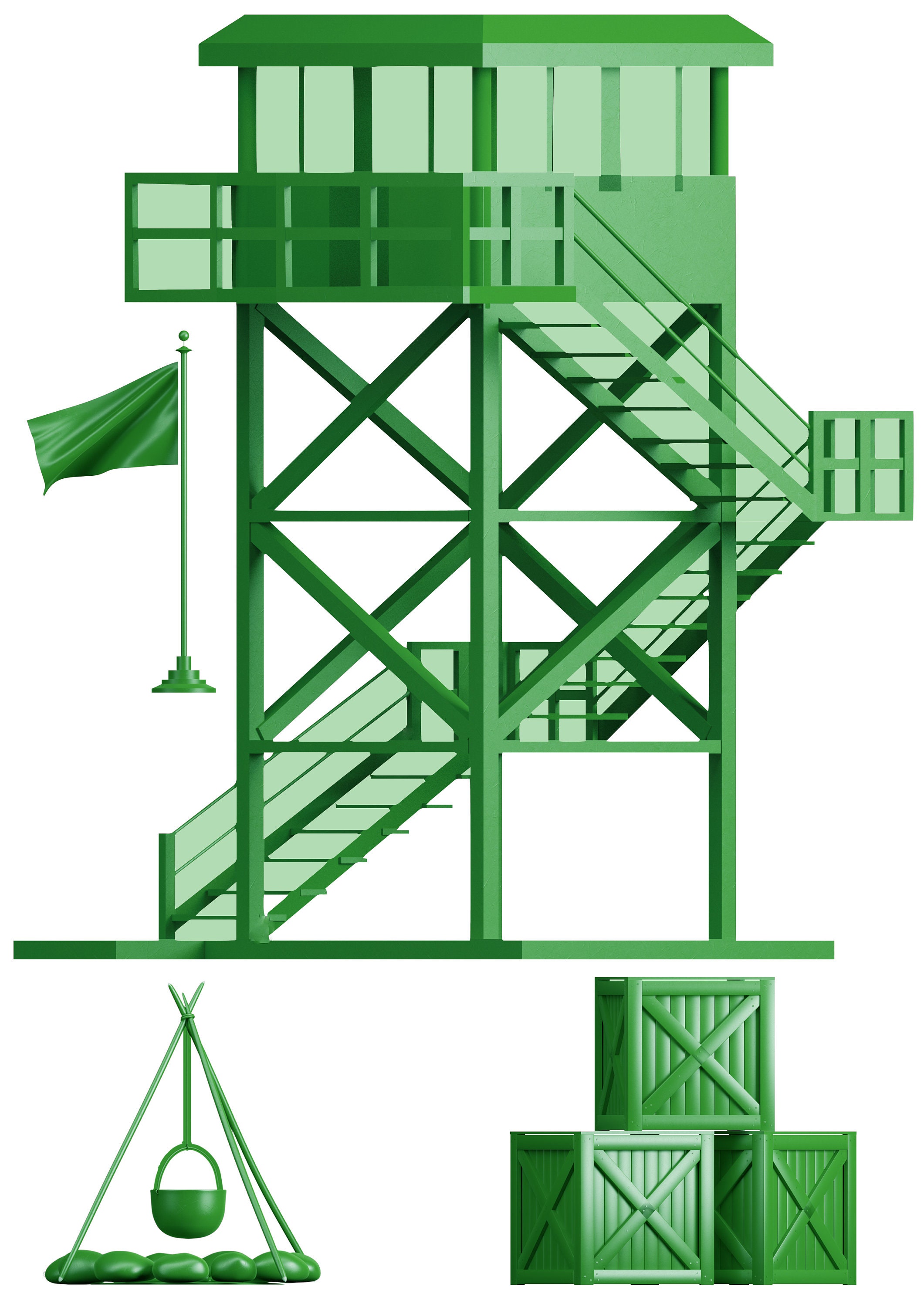 Green Army Vehicles/equipment Wall Stickers X13 Boys/girls - Etsy UK