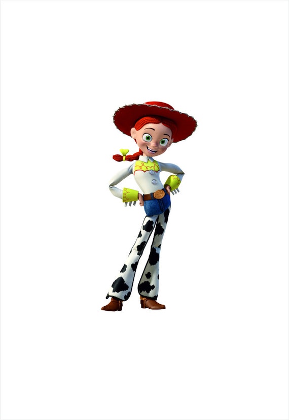Jessie Toy Story Wall Sticker Various Sizes Wall Mm - Etsy UK