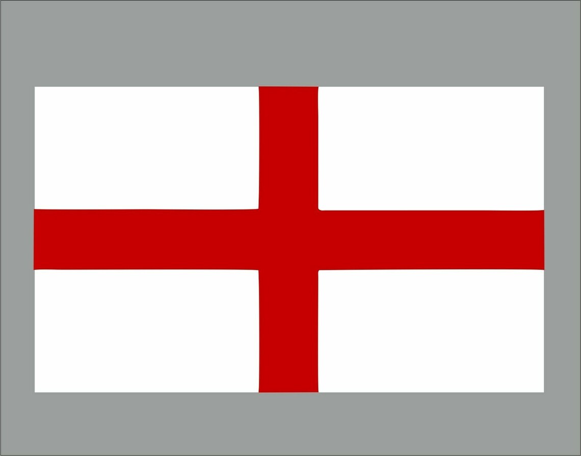 England George Cross Sticker Rugby Football Car / Van - Etsy