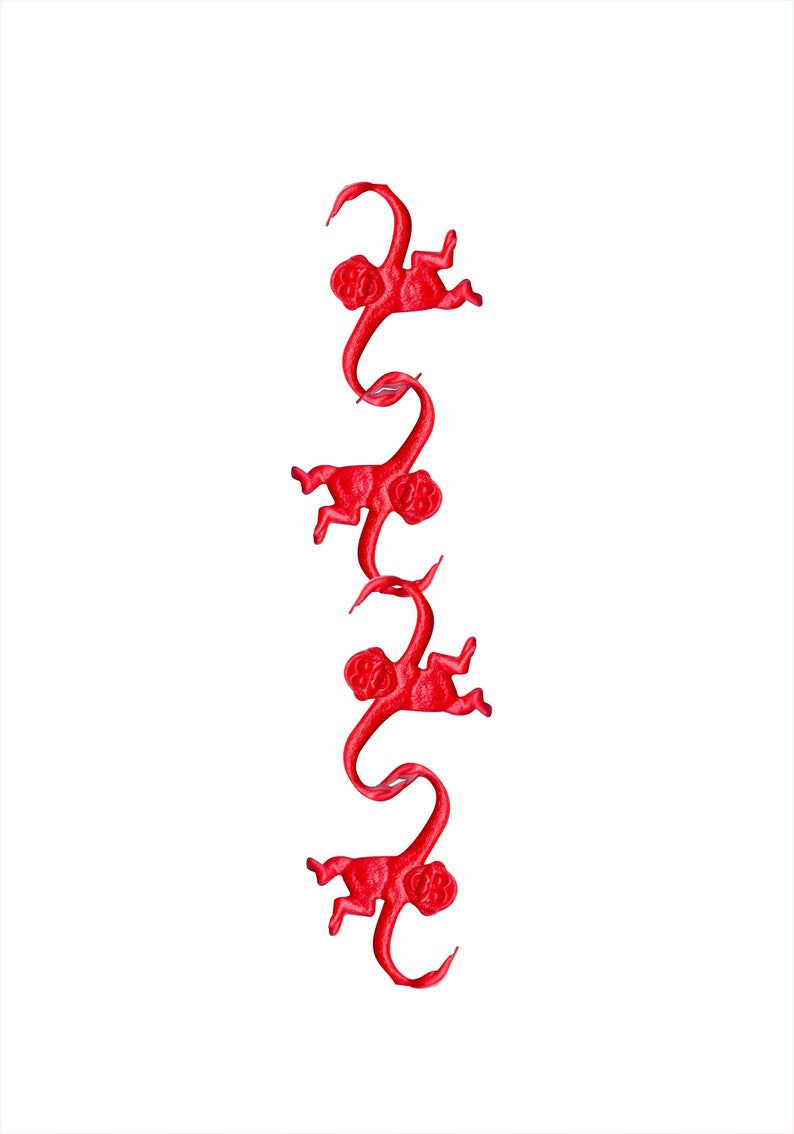 MONKEY CHAIN (264mm) - Wall Stickers - Barrel of Monkeys Retro Toy - Etsy